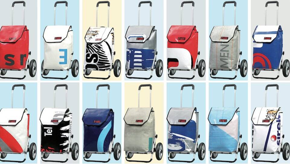 Andersen Shopper Truck mit Tasche aus LKW-Plane - Heimat-Werk I Made ...